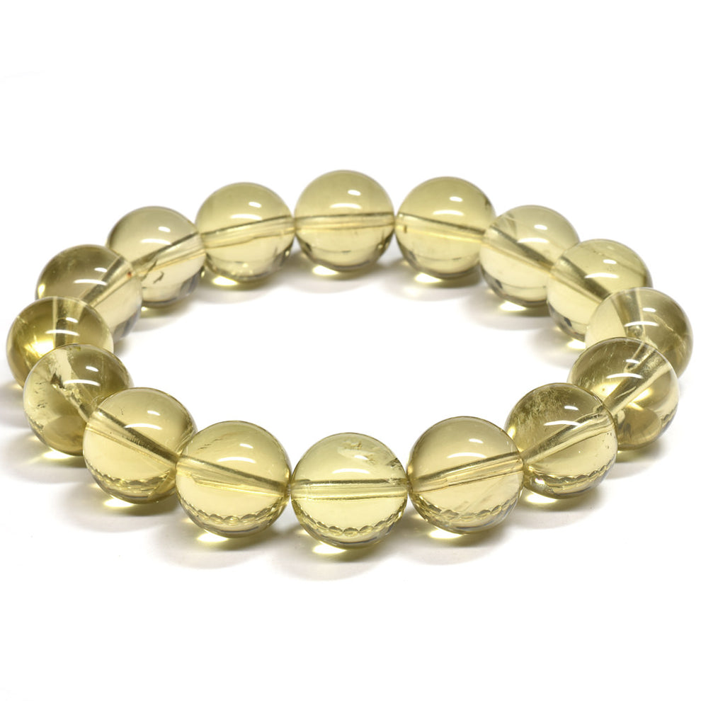 [高品質] シトリン ブレスレット 13mm #RG067 – premium stone gallery LIVE SHOP